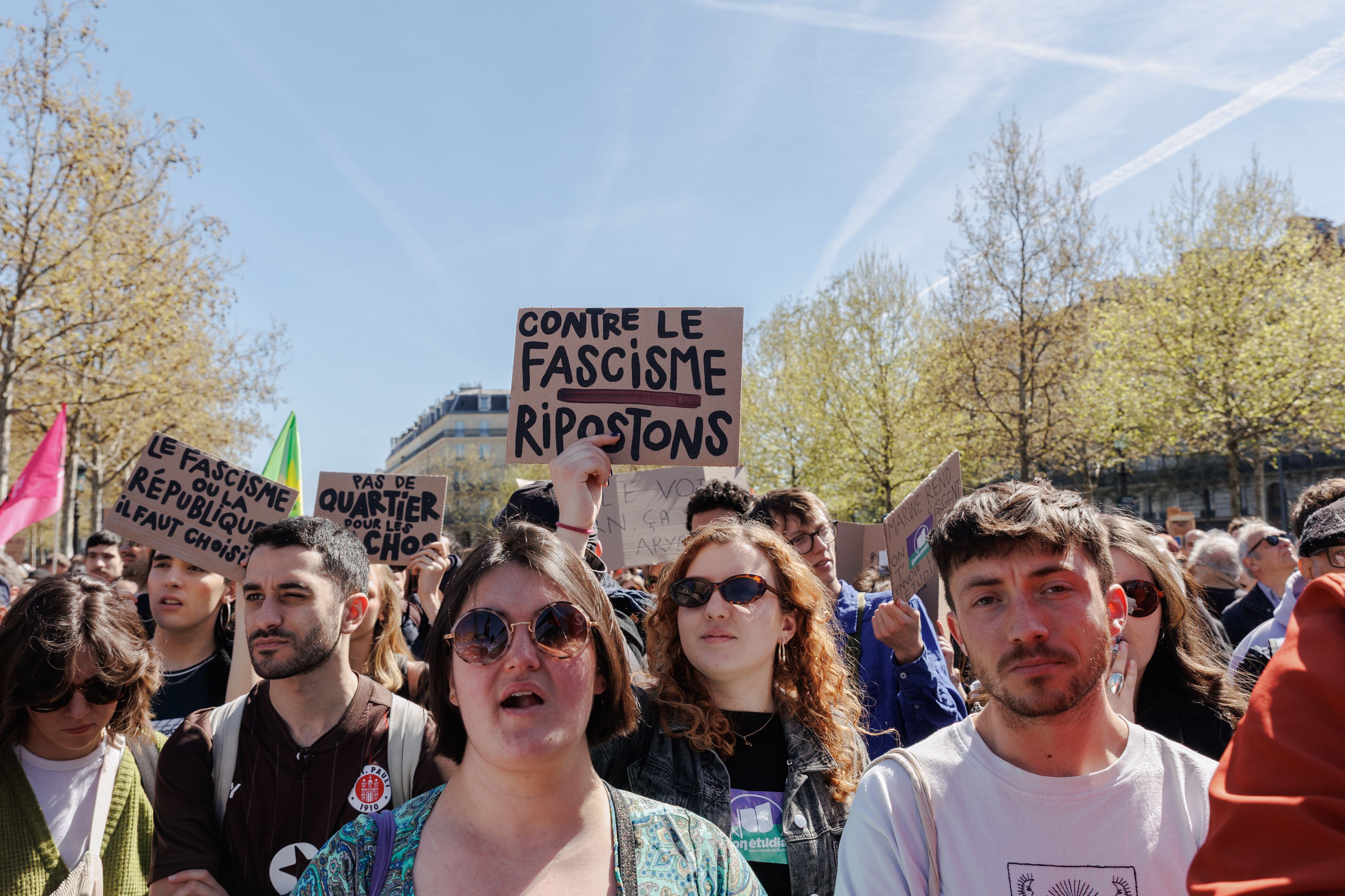 Marine Le Pen mines populist playbook to rally support after political ban