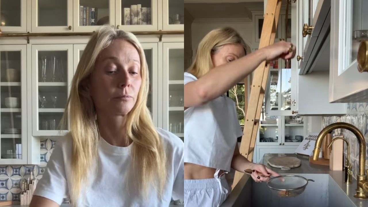 Gwyneth Paltrow’s Shelves Are Perfect for Small Kitchens