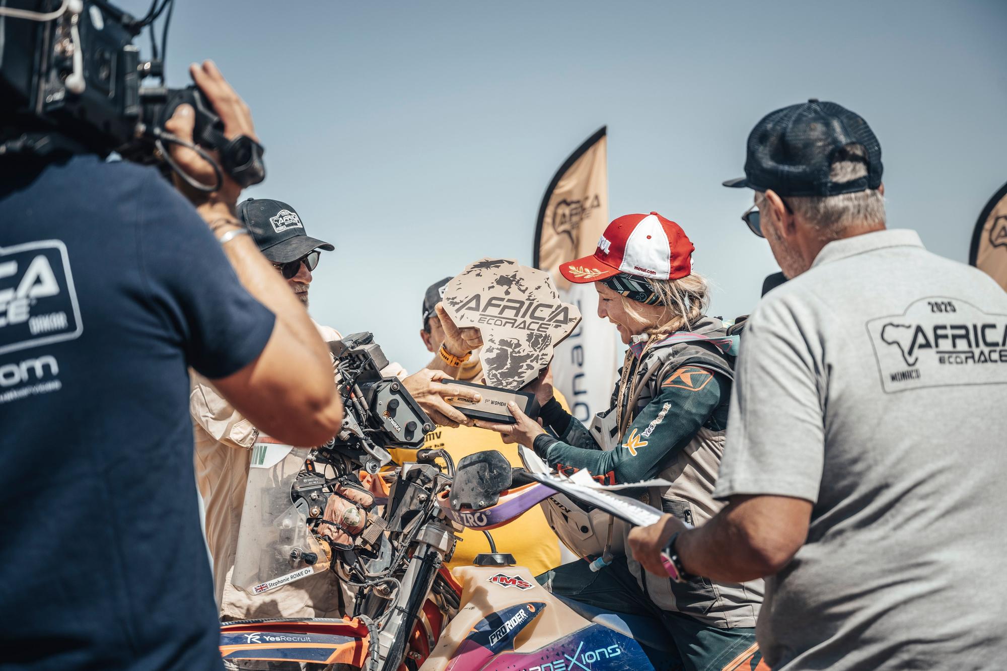 Selsey motorcycle racer makes history as first woman to finish Africa ...