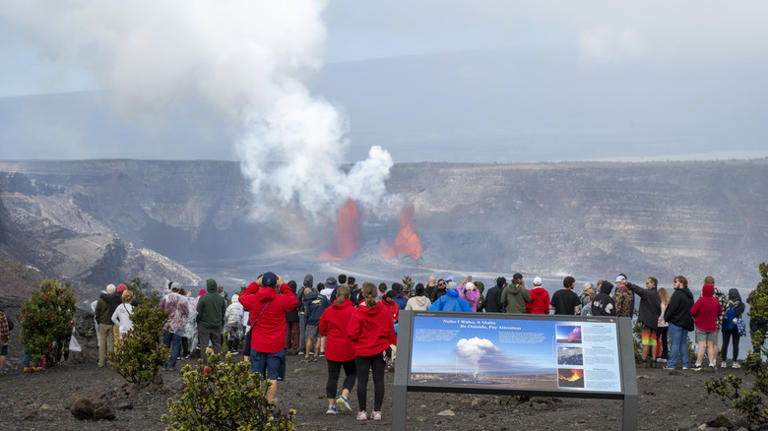 Visit Hawaii's Volcanoes National Park For A Glimpse At Active Eruptions