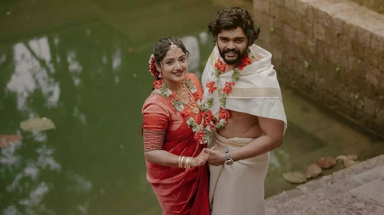 Gouri Shankaram actress Veena Nair gets married to Vaishnav