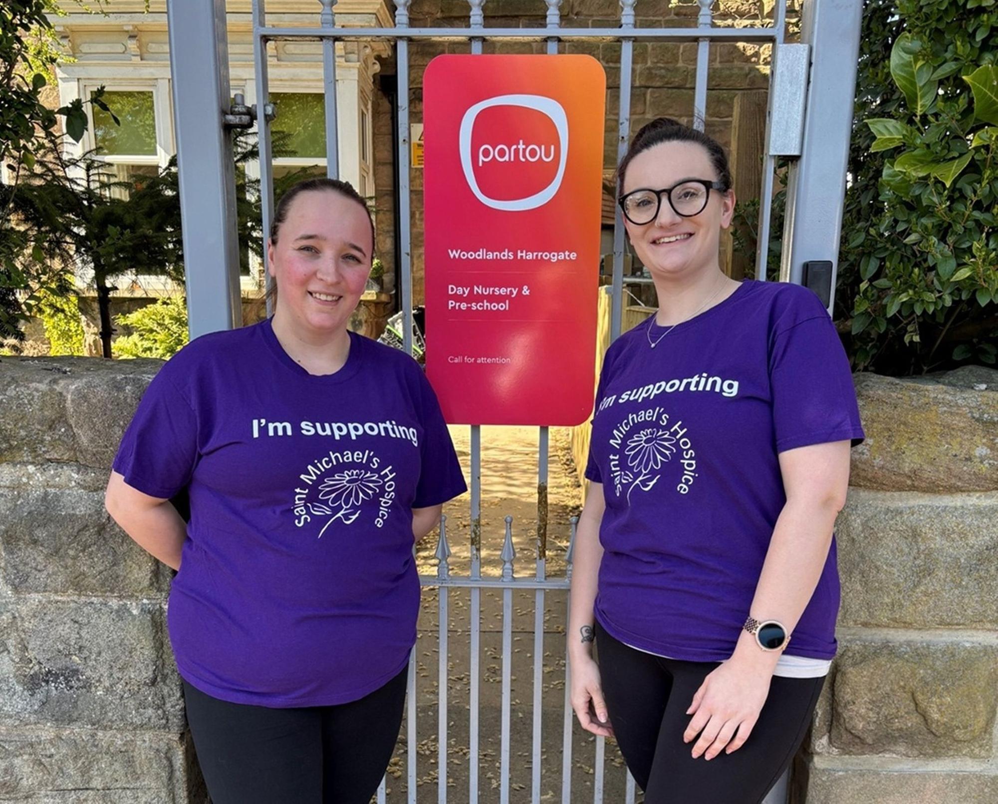 Pyjama games: Harrogate nurseries join forces to support local hospice