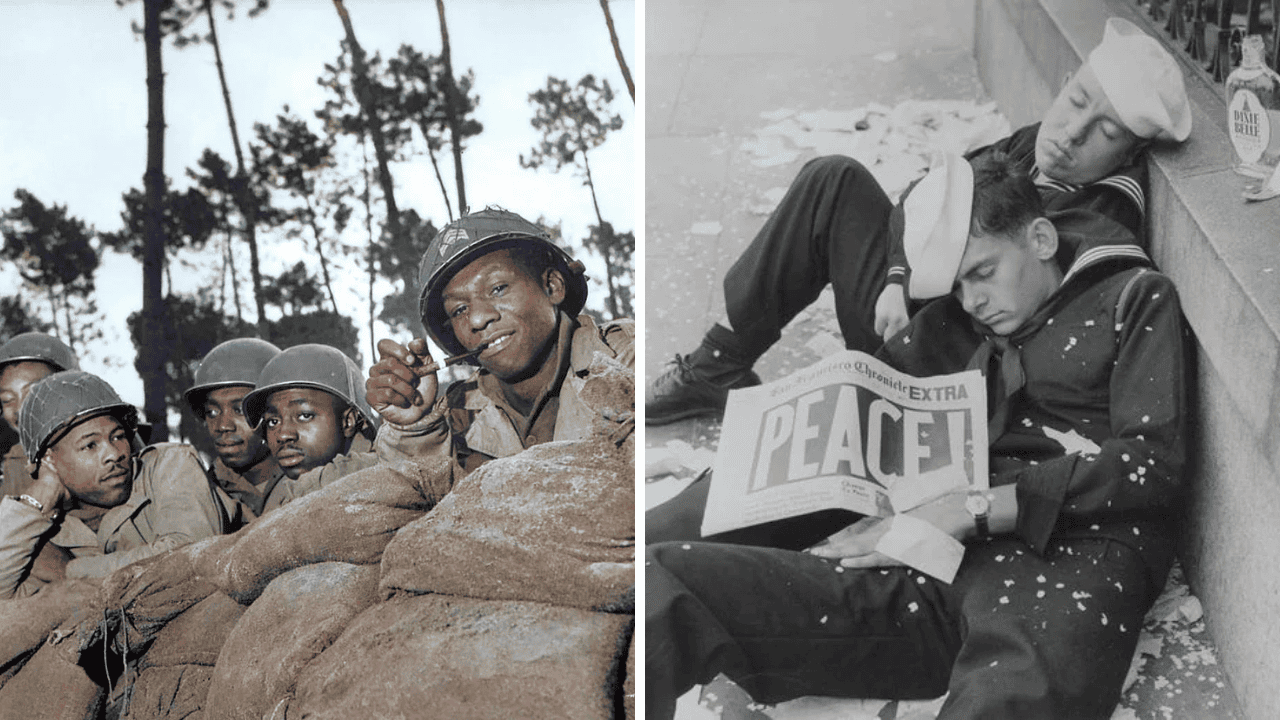 30 Rare Photos of the World Back in 1945