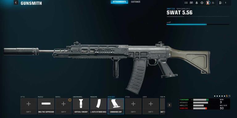 How To Unlock The Grau Conversion Kit For The Swat 5.56 In Warzone