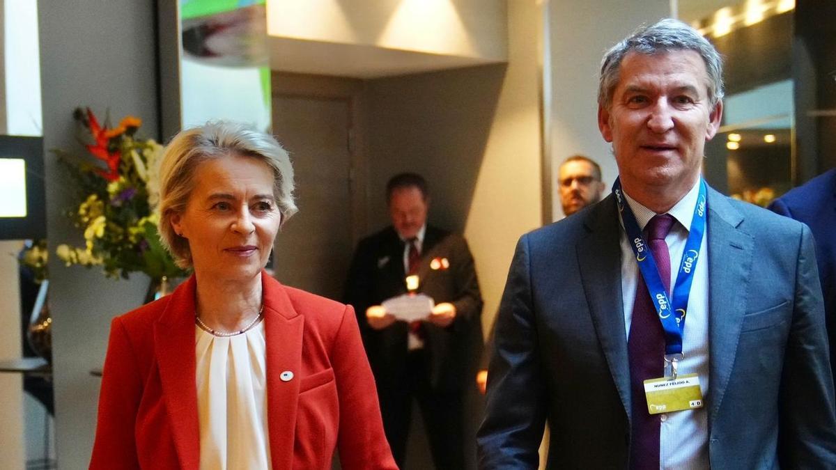 Feijóo se reúne con Von der Leyen para pedirle "una respuesta firme ...