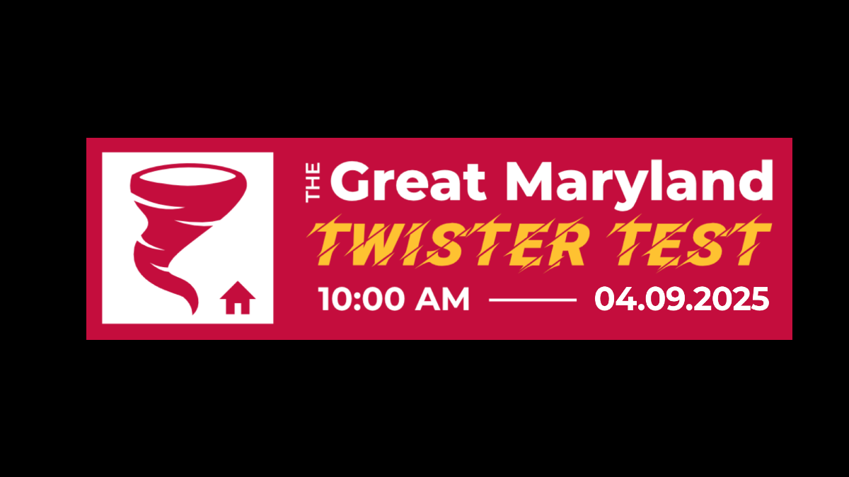 Great Maryland Twister Test Slated Wednesday
