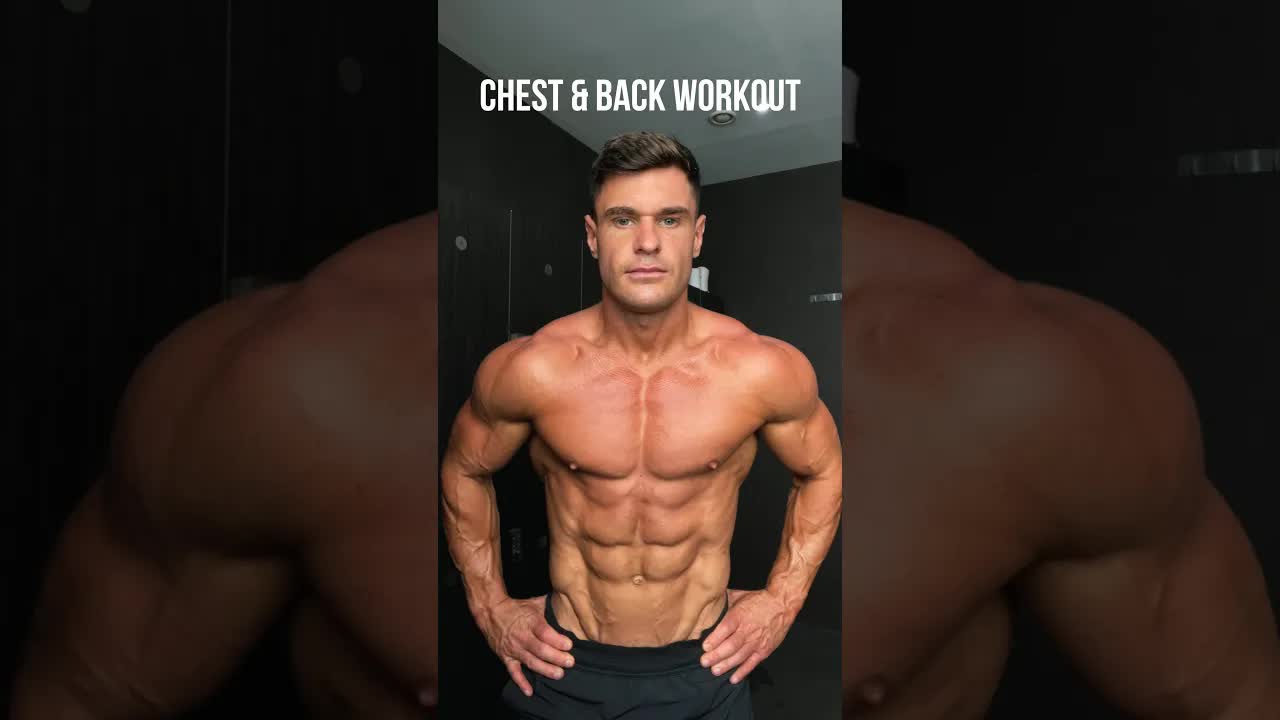 Chest & Back Workout (Quick and Effective)