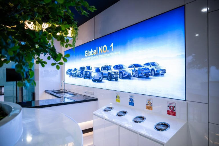 BYD Experience Store แห่งแรกในไทยเชิญ ทุกคนมาสัมผัสเทคโนโลยีแห่งอนาคตใจ ...