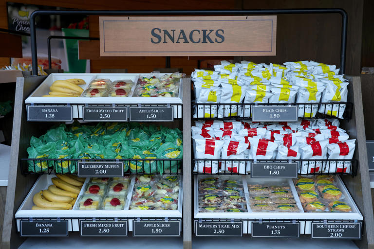 What can you get for $50 at the Masters concession stands? Here's how ...