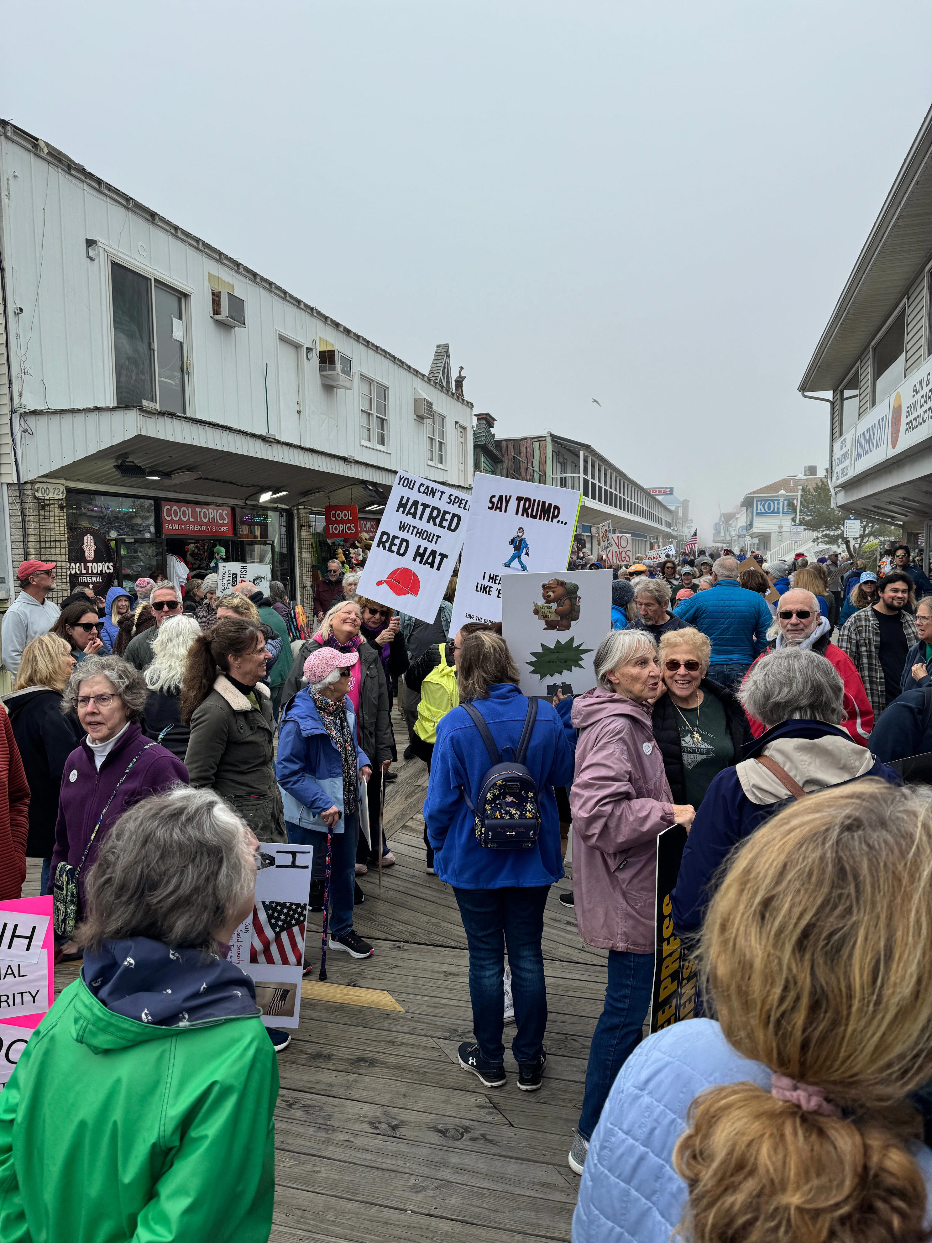 PHOTOS: Thousands take part in Hands Off! protest in Ocean City and ...