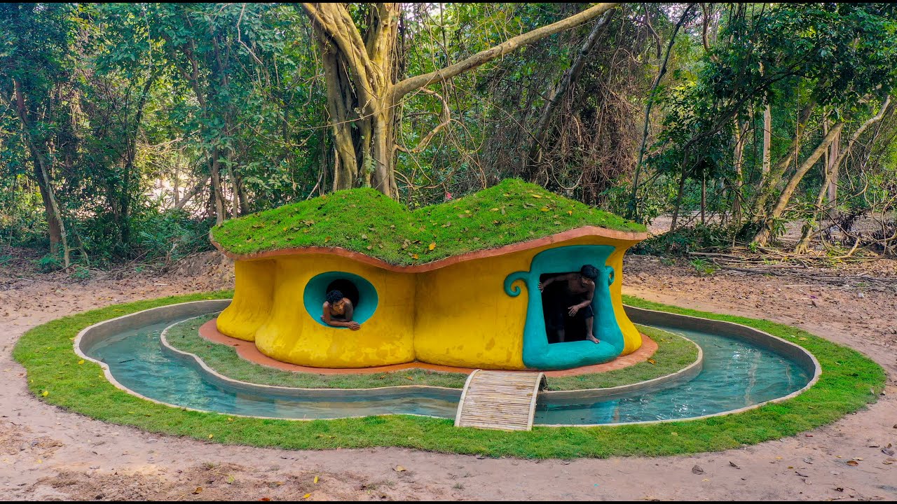 Building the Perfect Hobbit House with Underground Rooms!