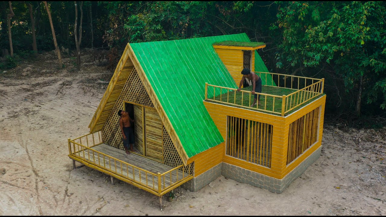We Built This Perfect Jungle House in Just 15 Days!