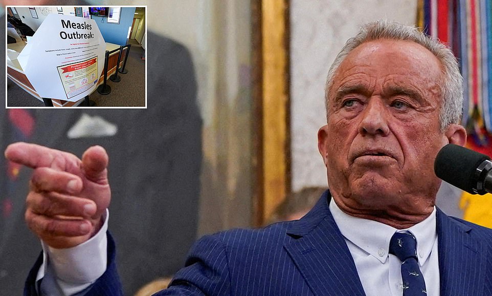 RFK Jr's major U-turn on MMR vaccine amid measles outbreak