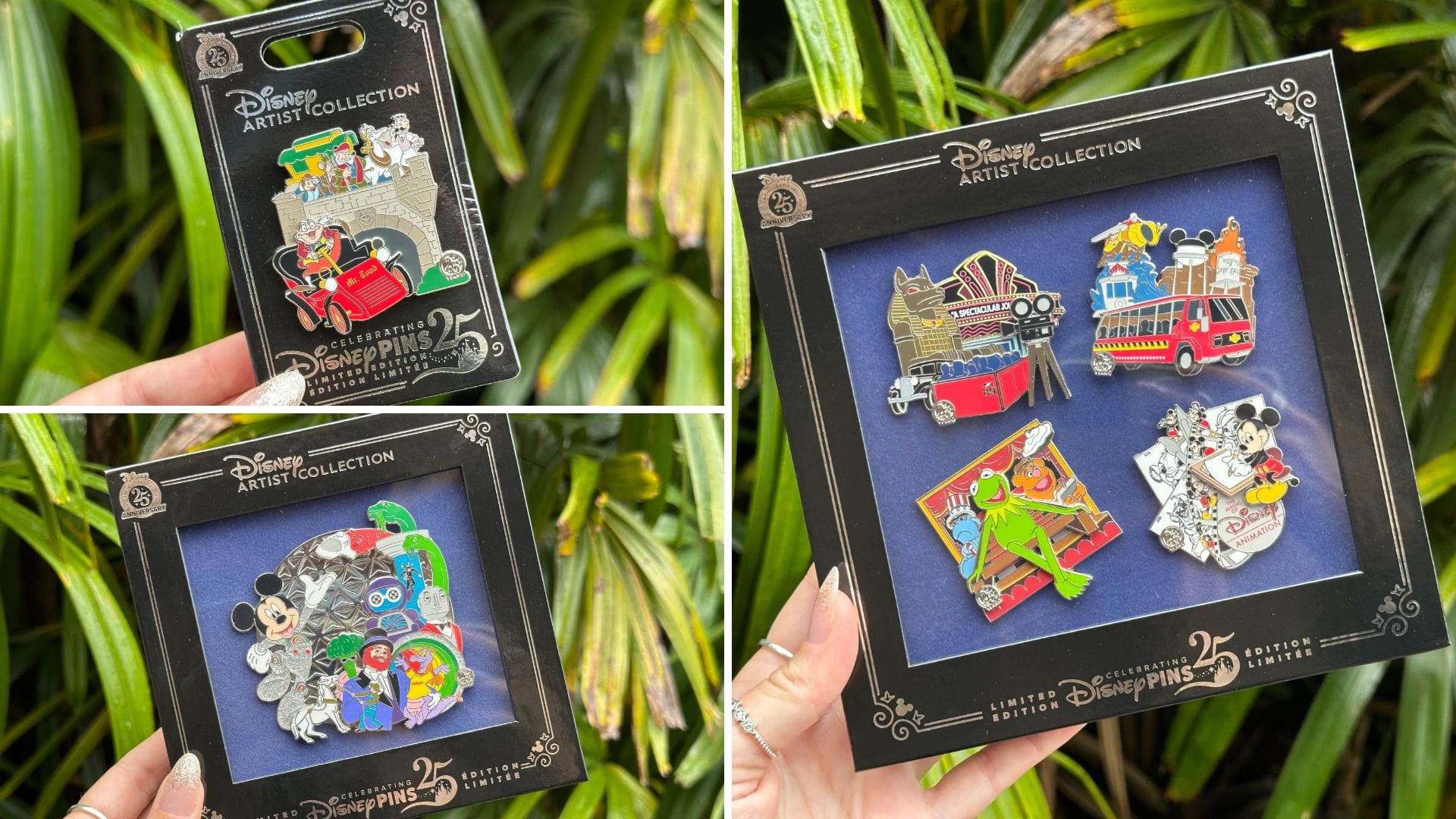 New Disney World Artist Collection Pins Featuring MuppetVision, Great ...