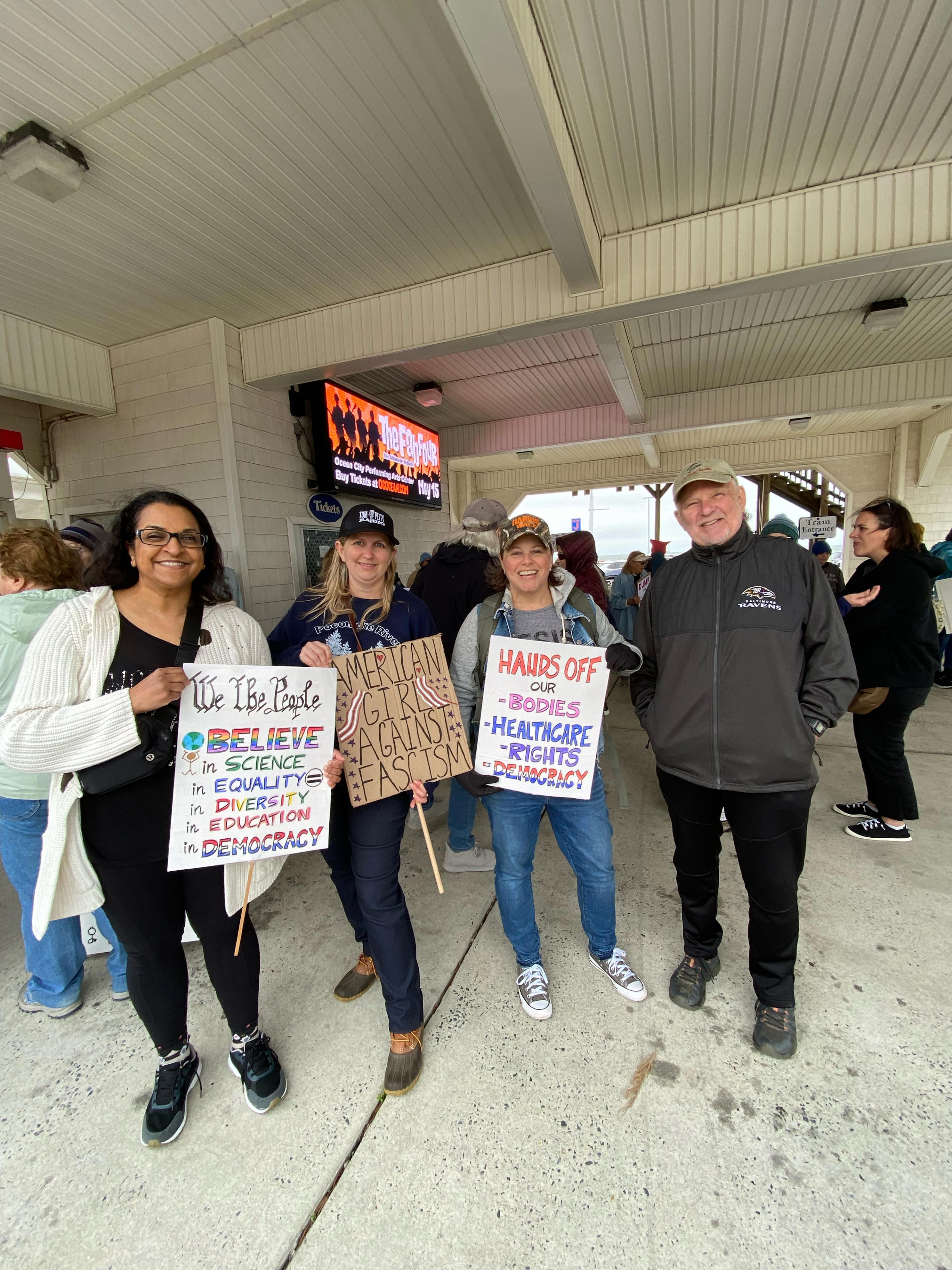 PHOTOS: Thousands take part in Hands Off! protest in Ocean City and ...