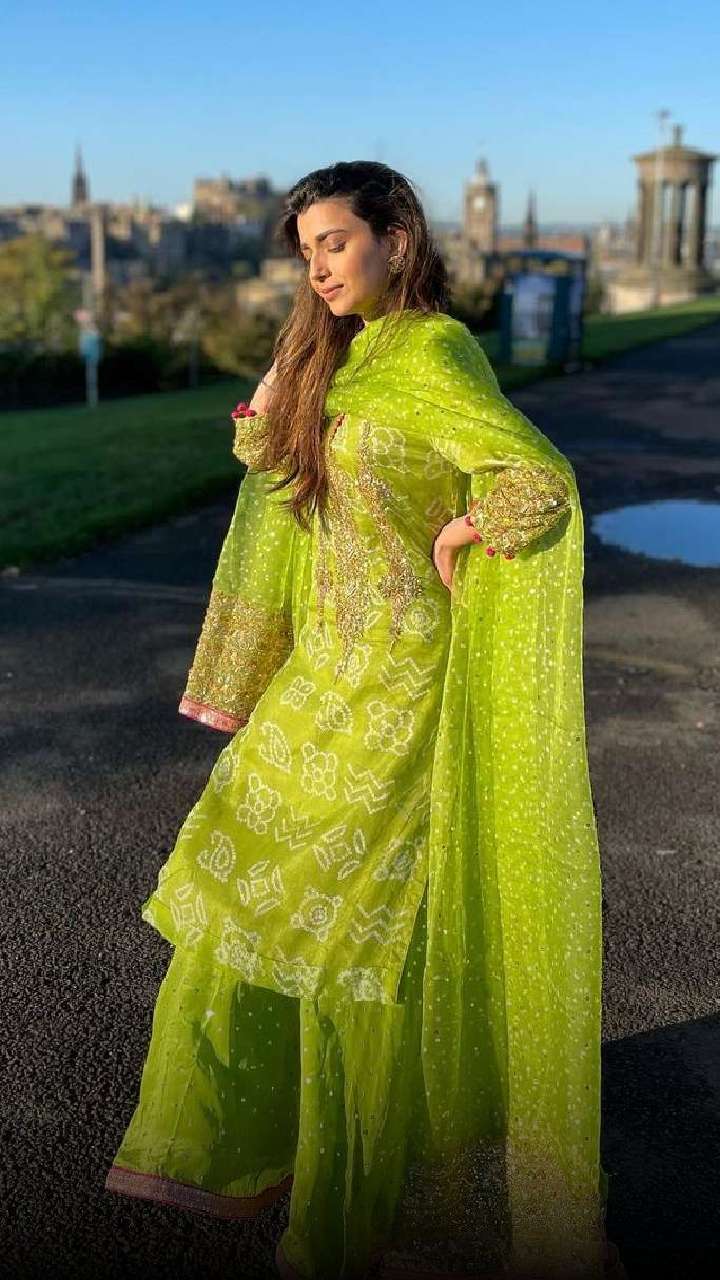 Nimrat Khaira Inspired Exquisite Suits For Roka Ceremony