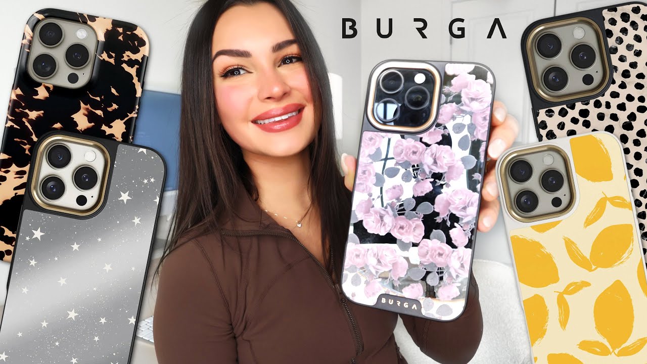 BURGA Elite Mirror case haul & review *iphone 16 pro max cases*
