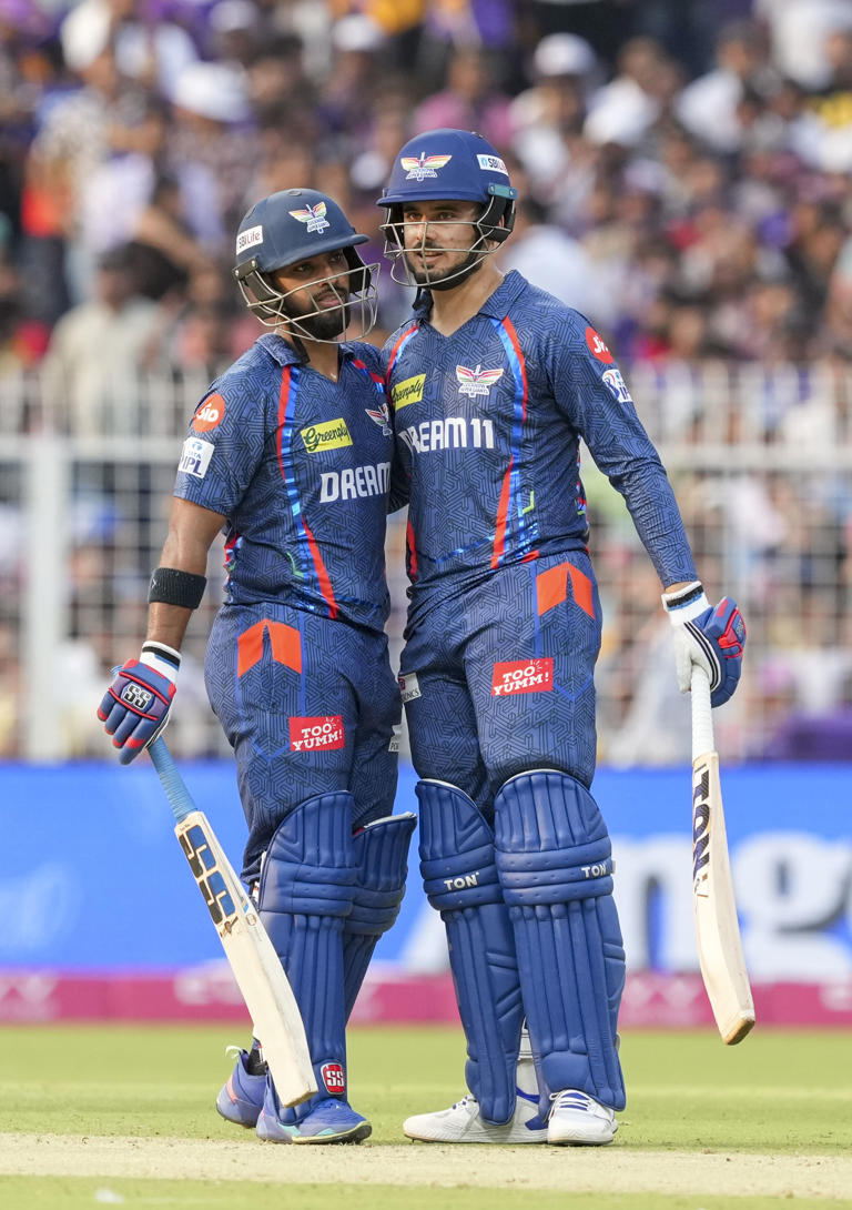 Marsh, Pooran power LSG to 238/3 against KKR