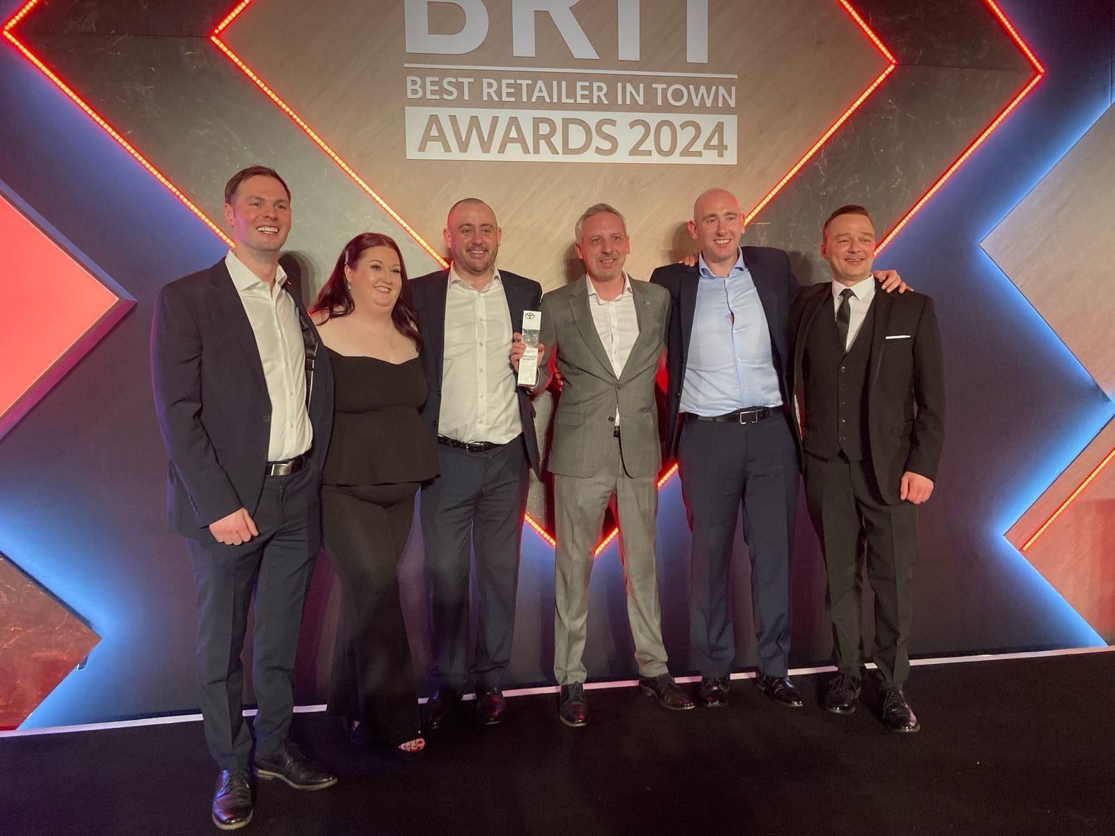 Vertu Toyota Glasgow named ‘Business Centre of the Year’ at prestigious ...