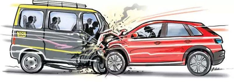 Khurda assistant collector, driver injured in Jajpur road accident