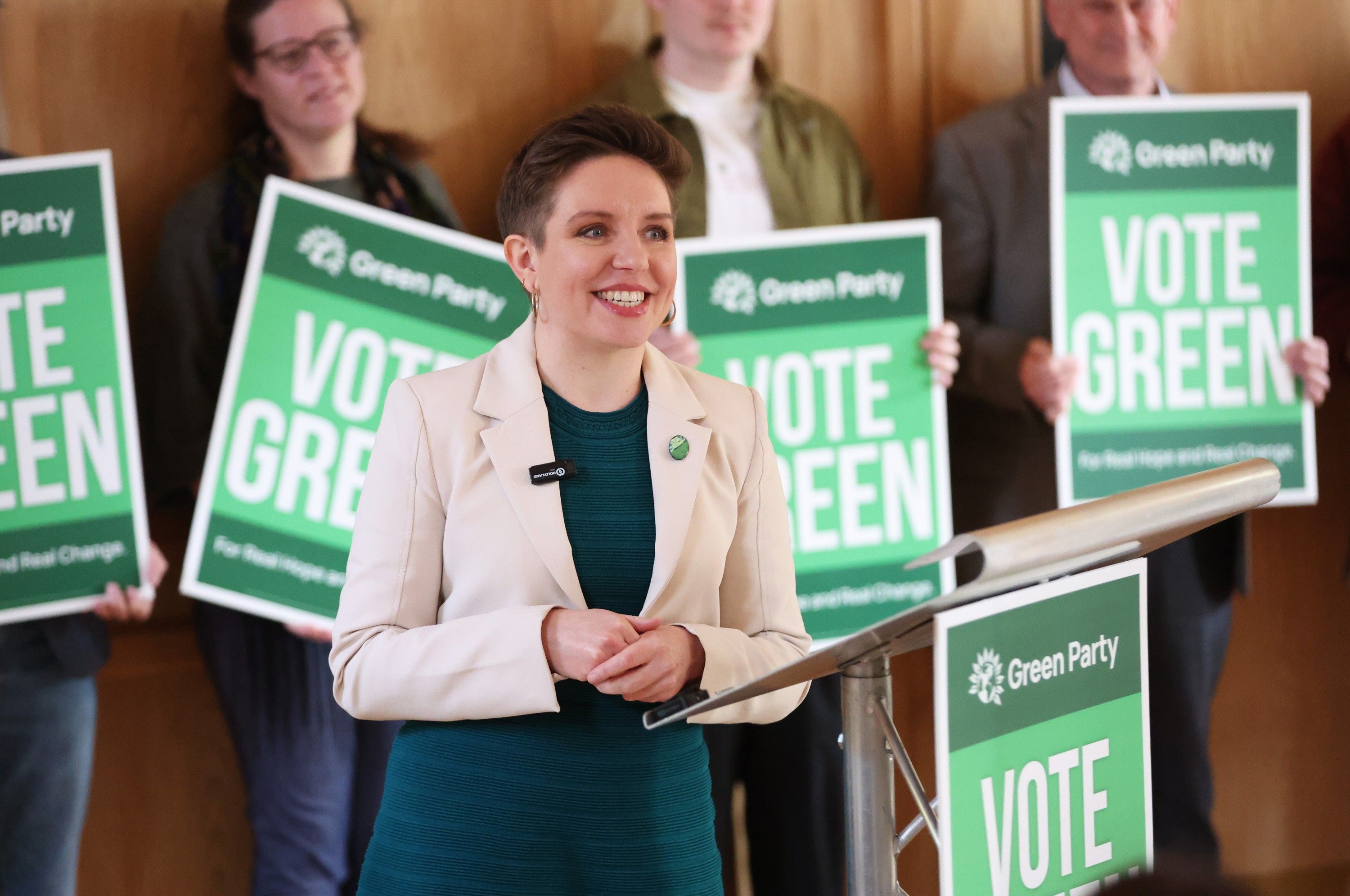 WATCH IN FULL: Green Party co-leaders launch their local elections campaign