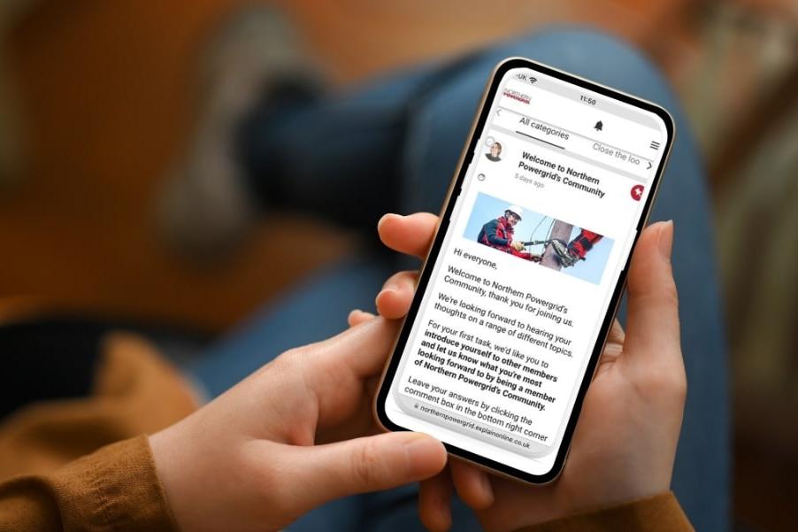 New Northern Powergrid Connect method for customers to share feedback