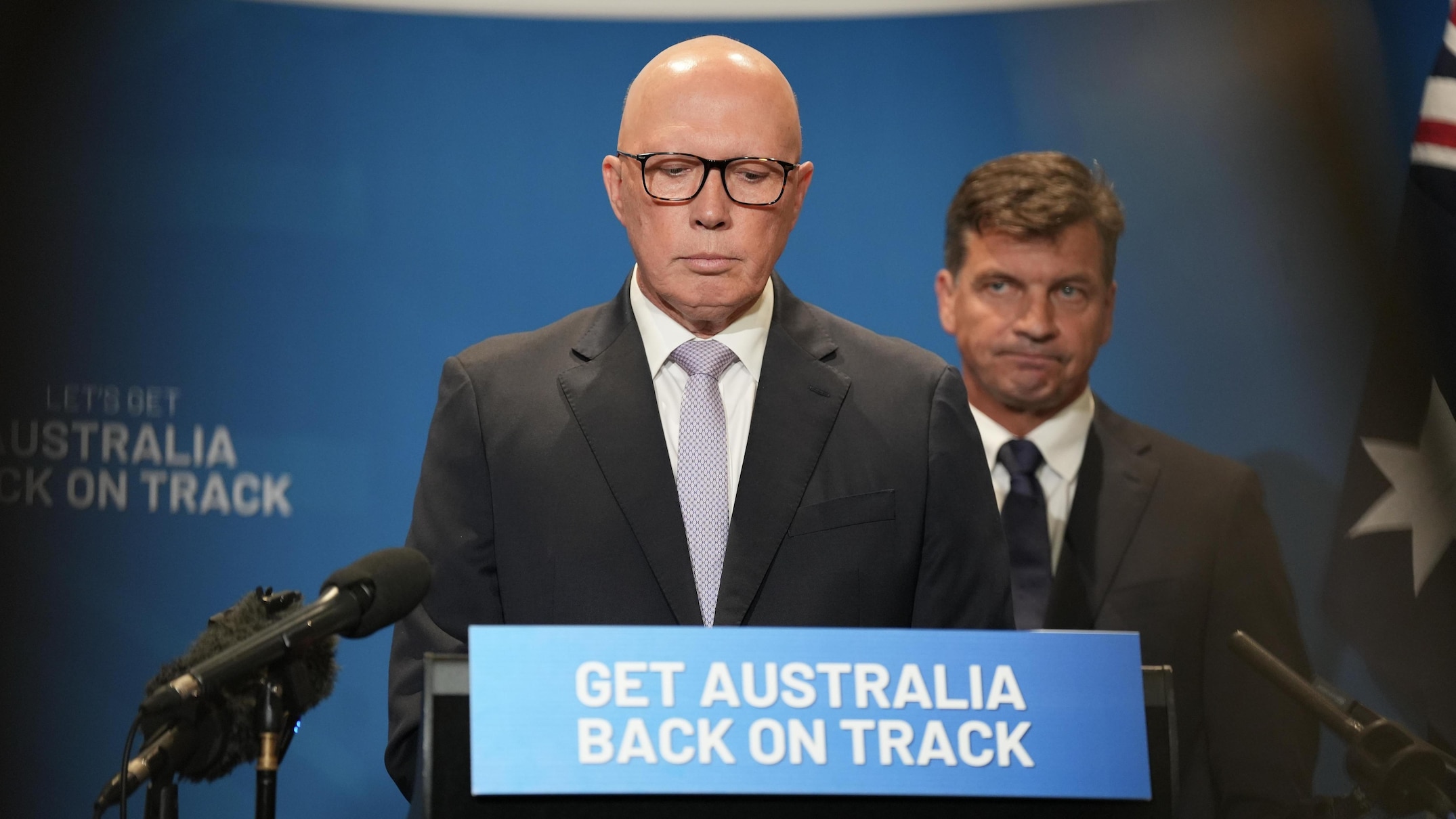 Dutton's father suffered medical episode hours before first leaders debate