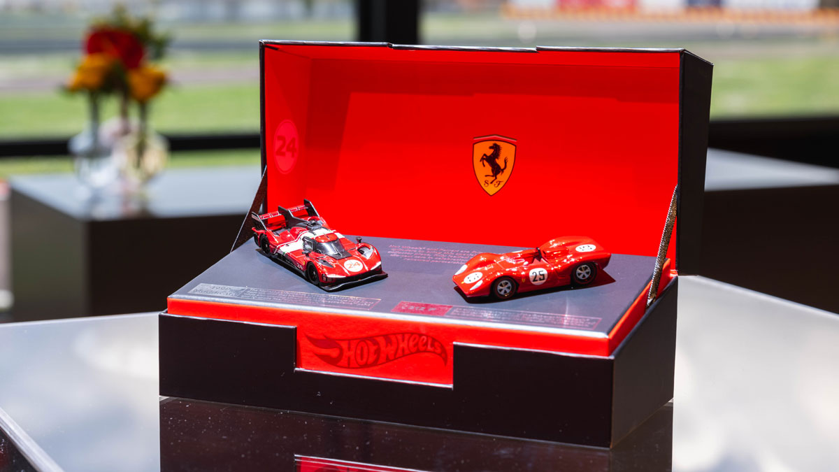 The New Ferrari and Hot Wheels Collaboration in Photos