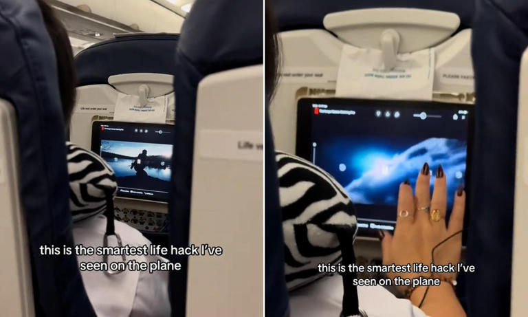 Plane passenger praised for 'smartest hack ever' - but can you work out ...