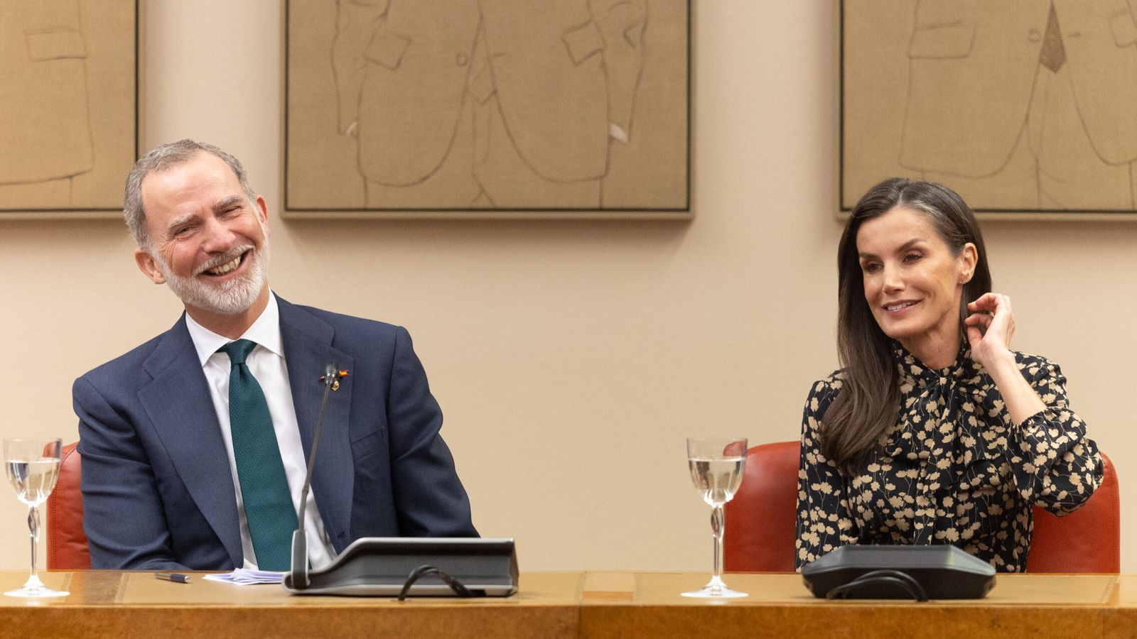 El orgullo del rey Felipe al escuchar una divertida anécdota sobre su ...