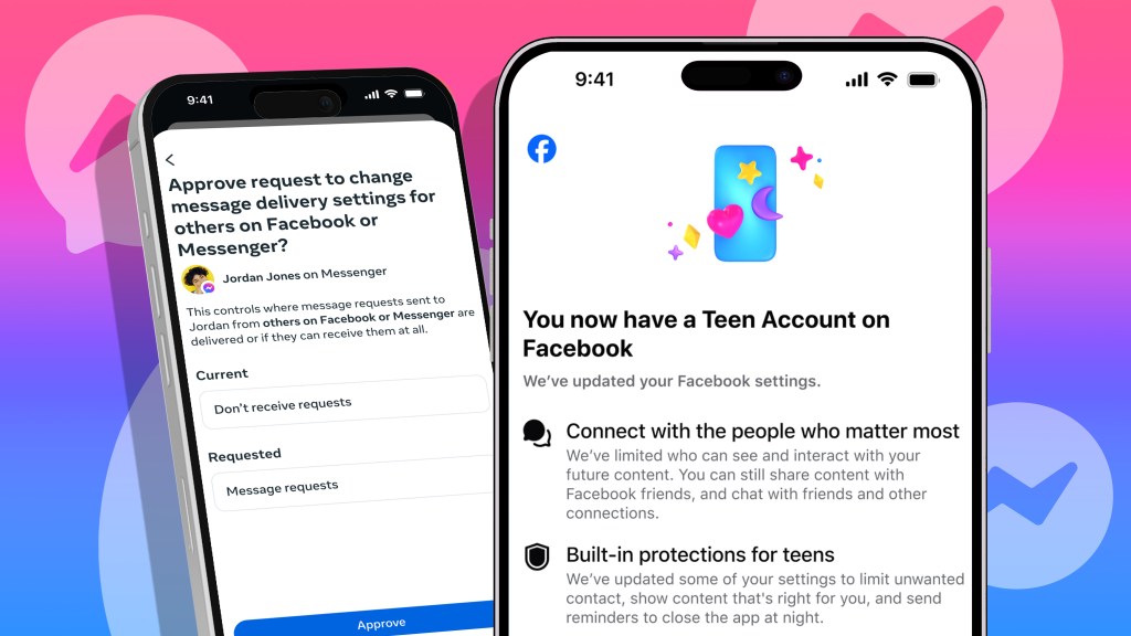 Full list of changes to Facebook and Messenger as major teen privacy ...