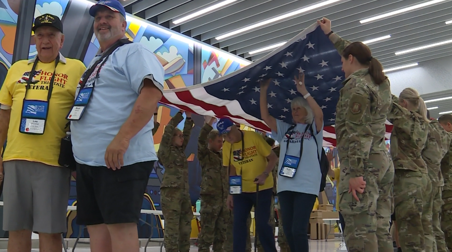 Veterans depart Cincinnati for D.C. as part of first Honor Flight of 2025