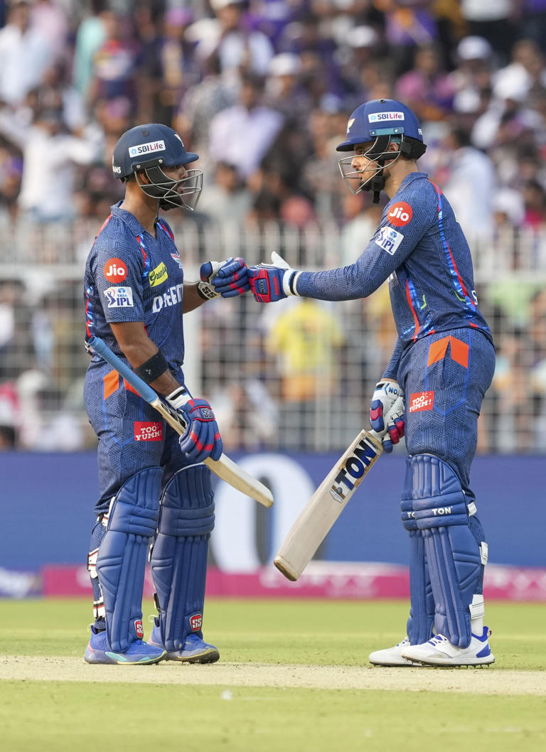 Marsh, Pooran power LSG to 238/3 against KKR