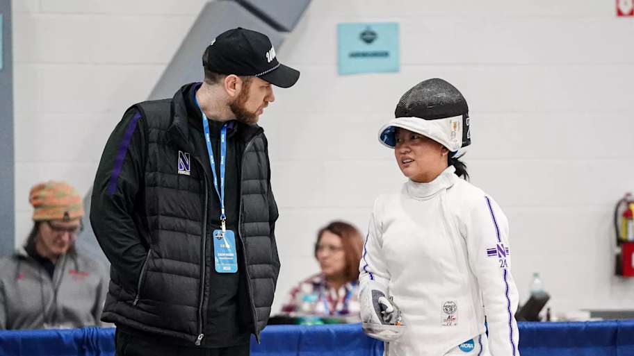 Northwestern Fencing Coach Named Conference Coach of the Year