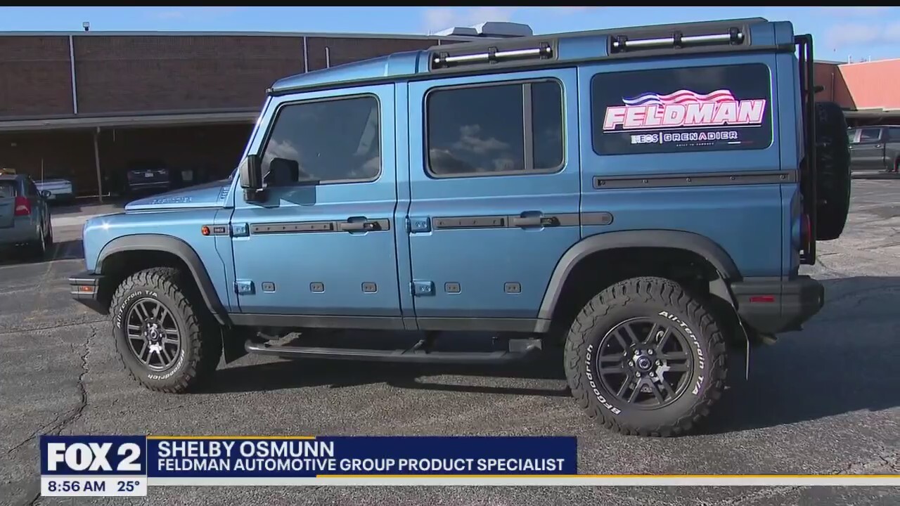 INEOS Grenadier rolls into metro Detroit