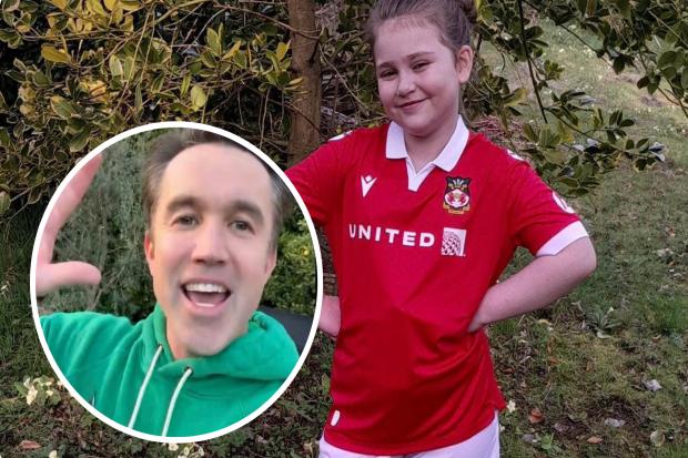 Young Wrexham fan to be 'special guest' at match after ringing treatment bell