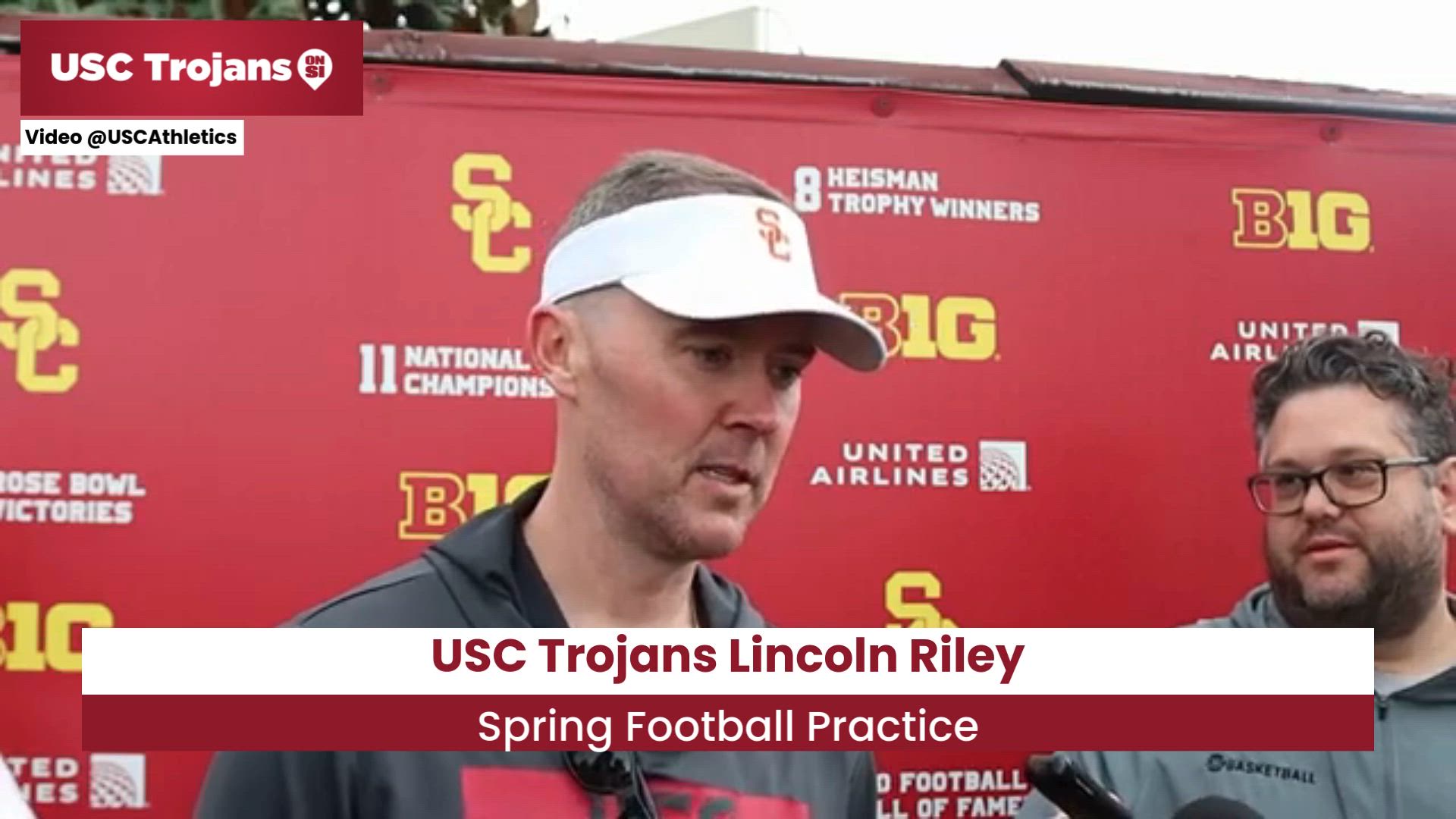 USC Trojans' Lincoln Riley Talks NCAA Football House Settlement