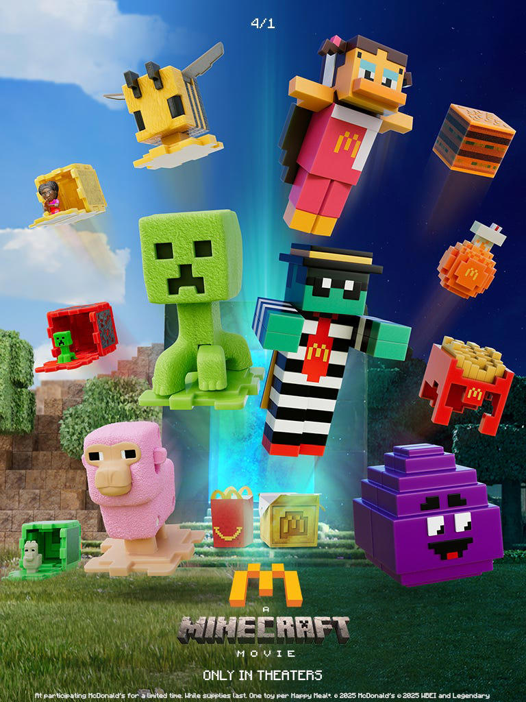 What's in the McDonald's 'A Minecraft Movie' Happy Meal and how long ...