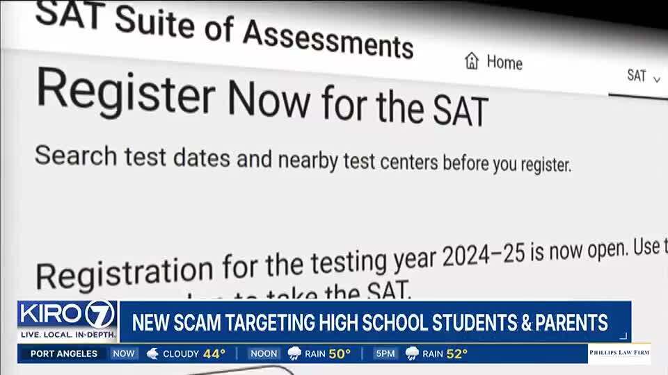 Parents beware of ACT, SAT scams