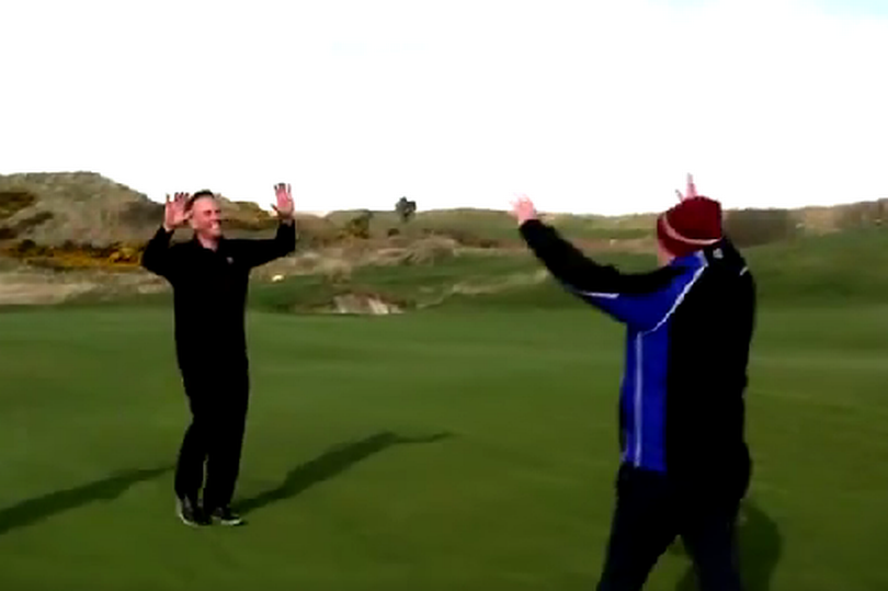 Irishman holes world's longest putt ahead of The Masters