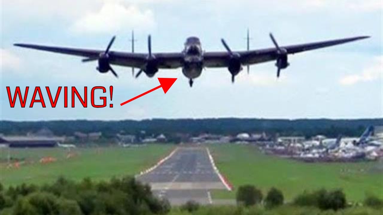 Goosebumps As Glorious Sounding WW2 Lancaster Bomber Takes off With ...