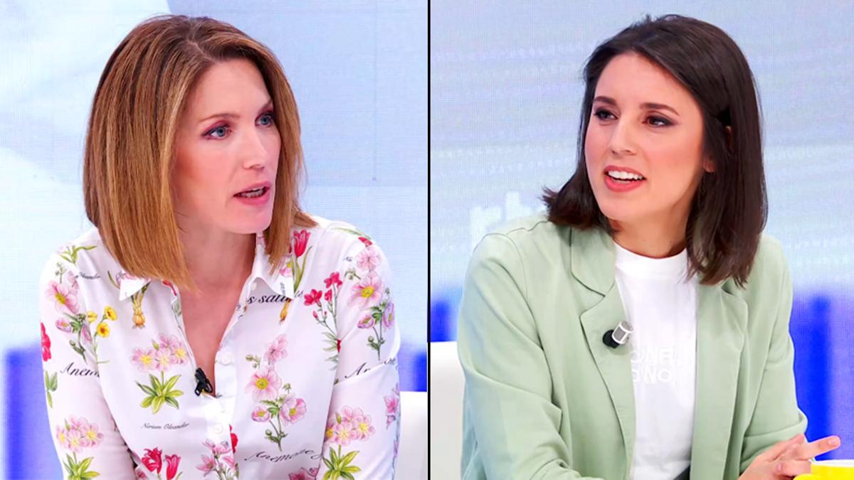 Silvia Intxaurrondo habla del "genocidio" de Israel e Irene Montero la ...