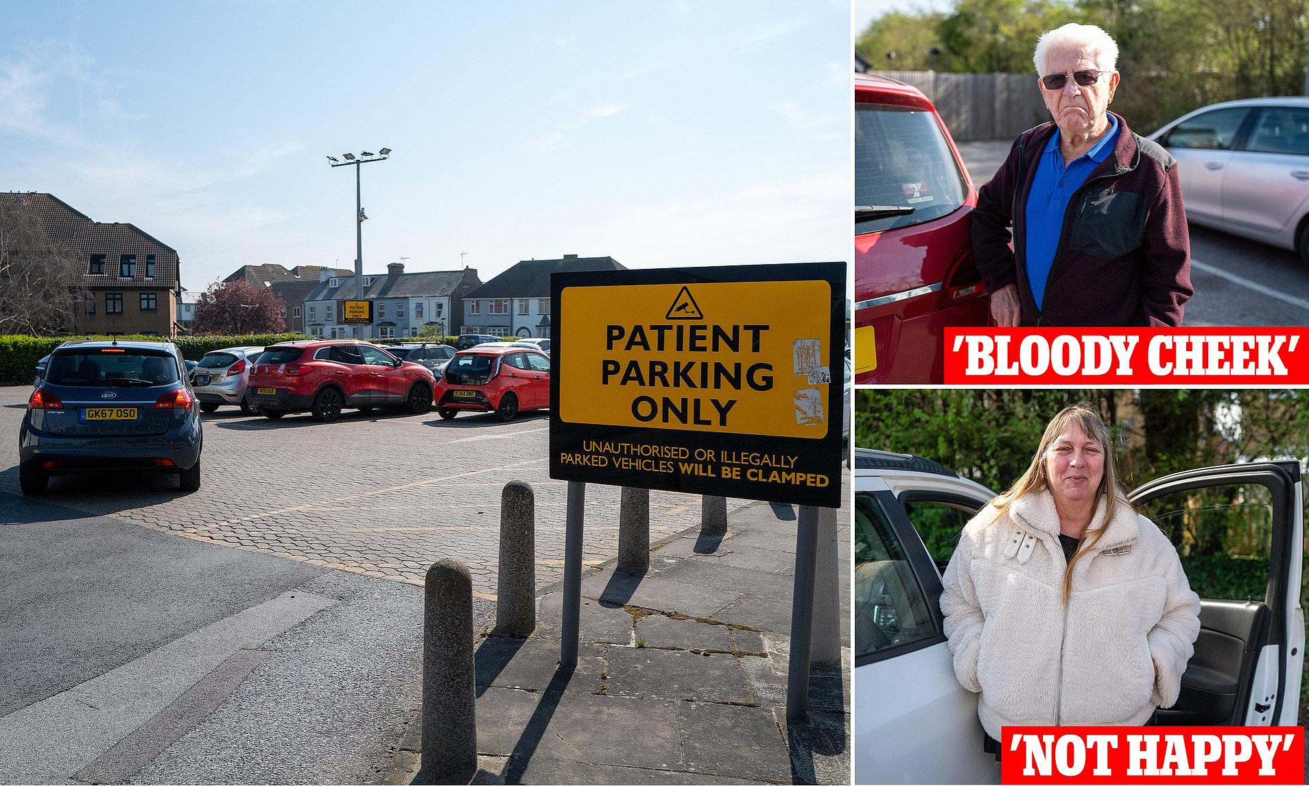 Three GP surgeries announce plans to charge patients for parking