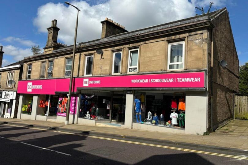 Popular Wishaw town centre store put on the market
