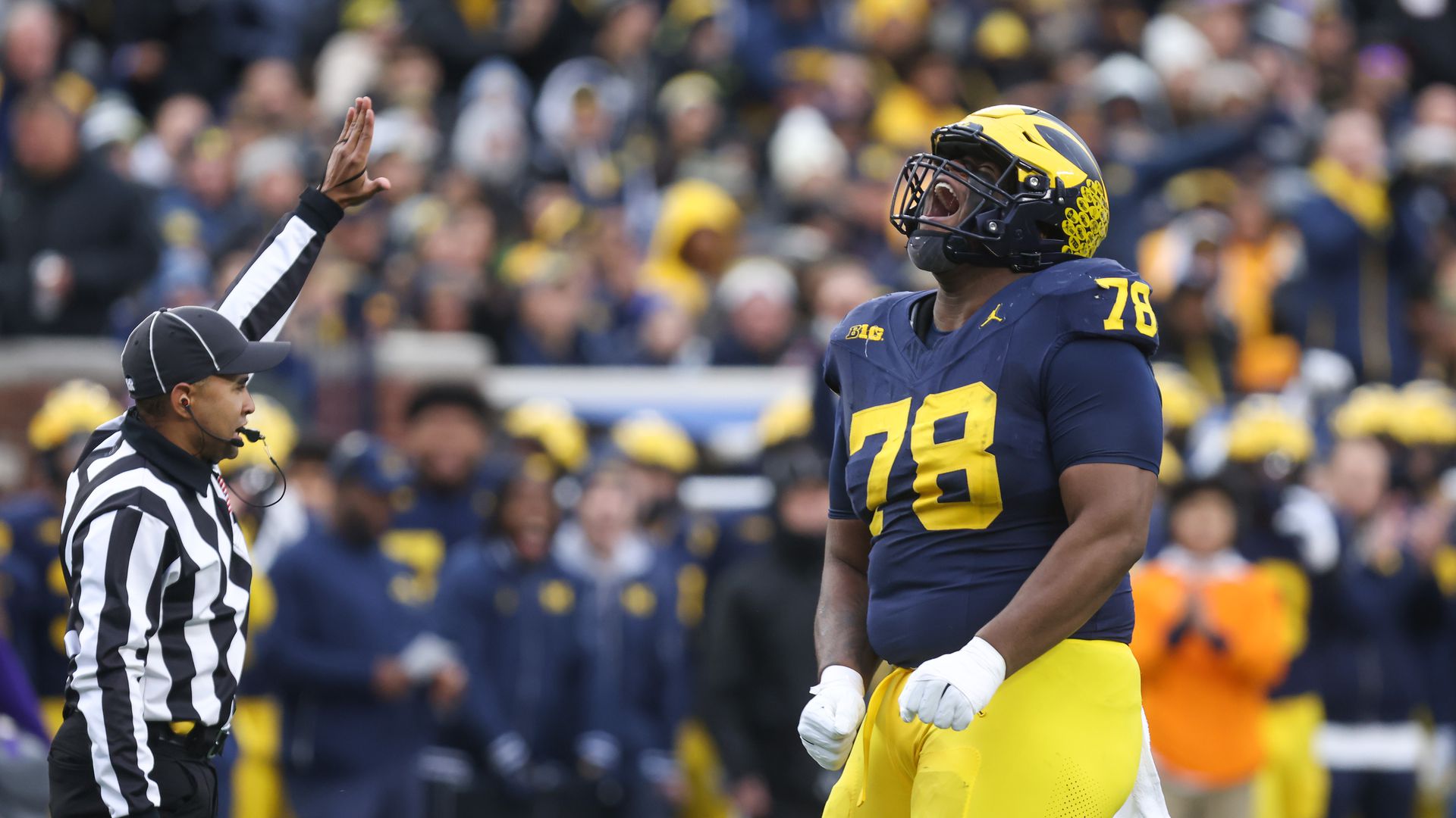 Mel Kiper inexplicably has Kenneth Grant being picked in the 2nd round ...