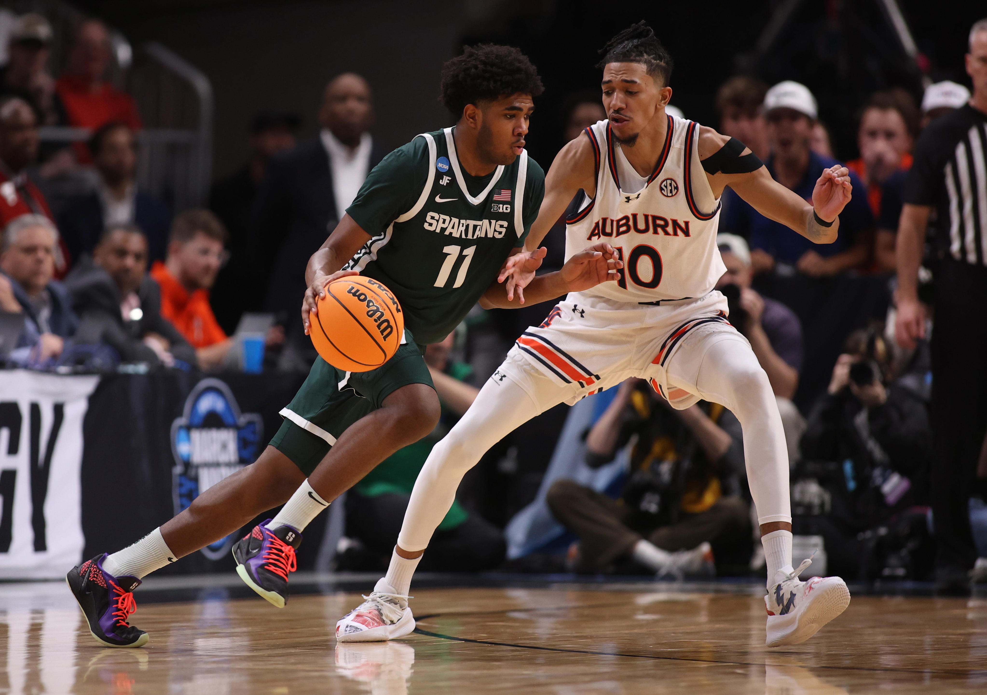 Michigan State freshman standout Jase Richardson declares for 2025 NBA ...