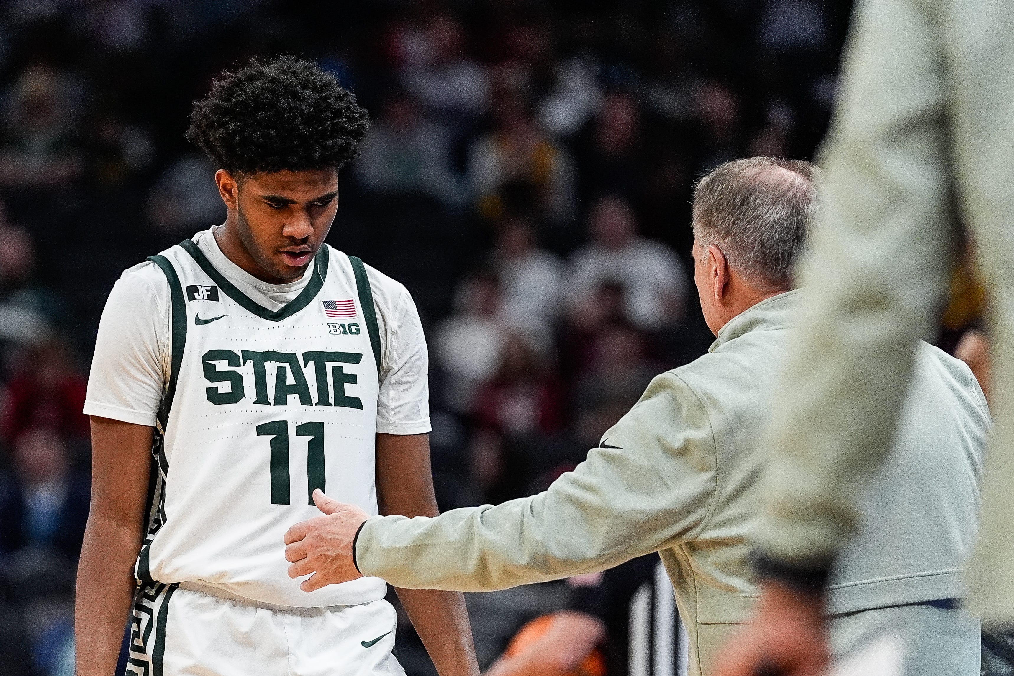 MSU basketball star Jase Richardson's measurements revealed at the 2025 ...