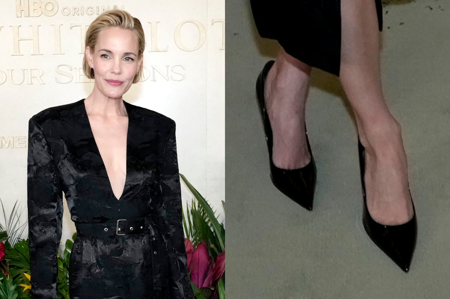 Leslie Bibb Chooses Christian Louboutin's Miss Z Pump for ‘The White ...