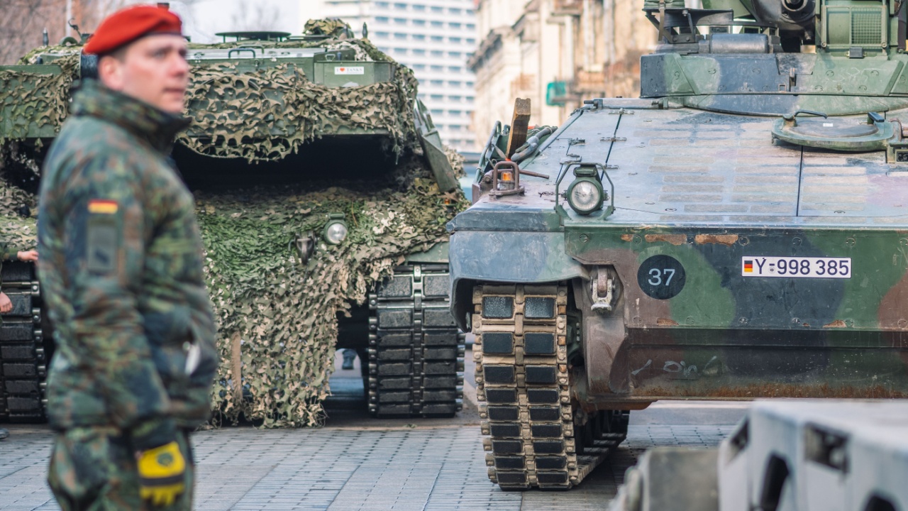 German Military Deploys to Lithuania for the First Time Since WWII