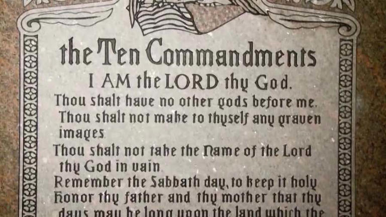 Arkansas bill allowing for display of Ten Commandments in classrooms heads to governor’s desk